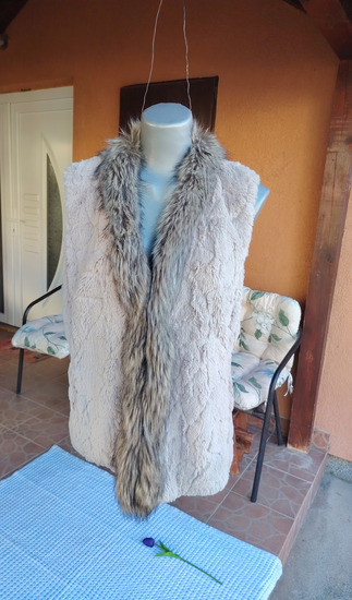 GERRY WEBER nov LUX krzneni prsluk sa srmom M L