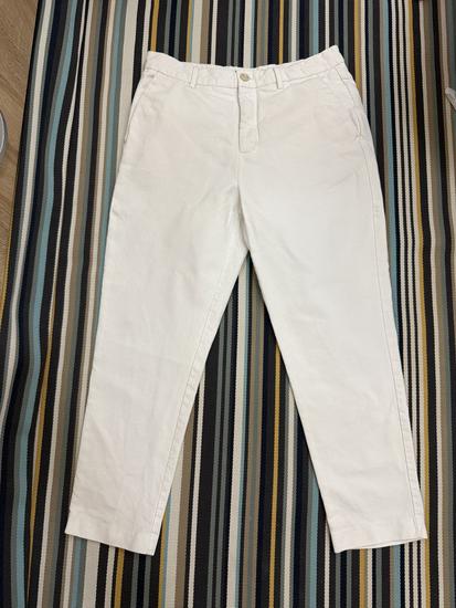 Zara bele poslovne pantalone M L SNIZENO