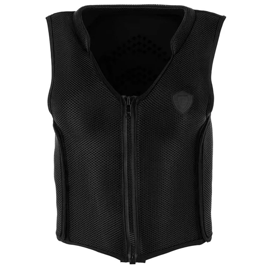 Zaštitni prsluk za jahanje crni Vest BackPro SpineX deciji M