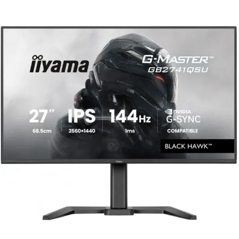 Monitor 27″ Iiyama GB2741QSU-B1 IPS 2560×1440/144Hz/1ms/HDMI/DP/USB