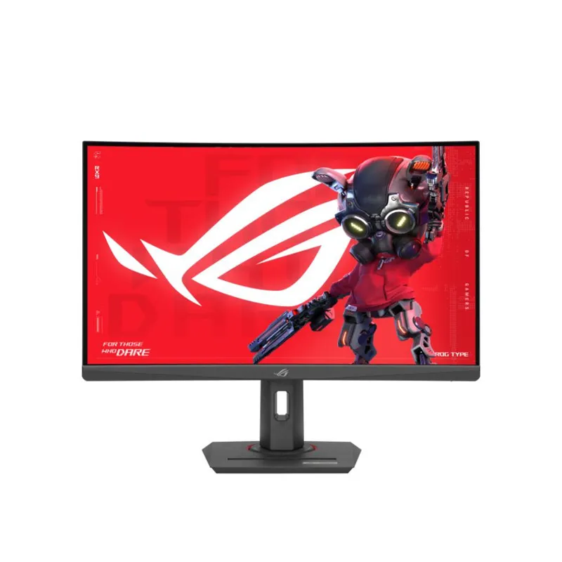 Monitor ASUS ROG XG27WCMS 27″/VA,zakrivljen/2560×1440/280Hz/1ms GtG/HDMI,DP,USB-C/freesync/VESA/crna