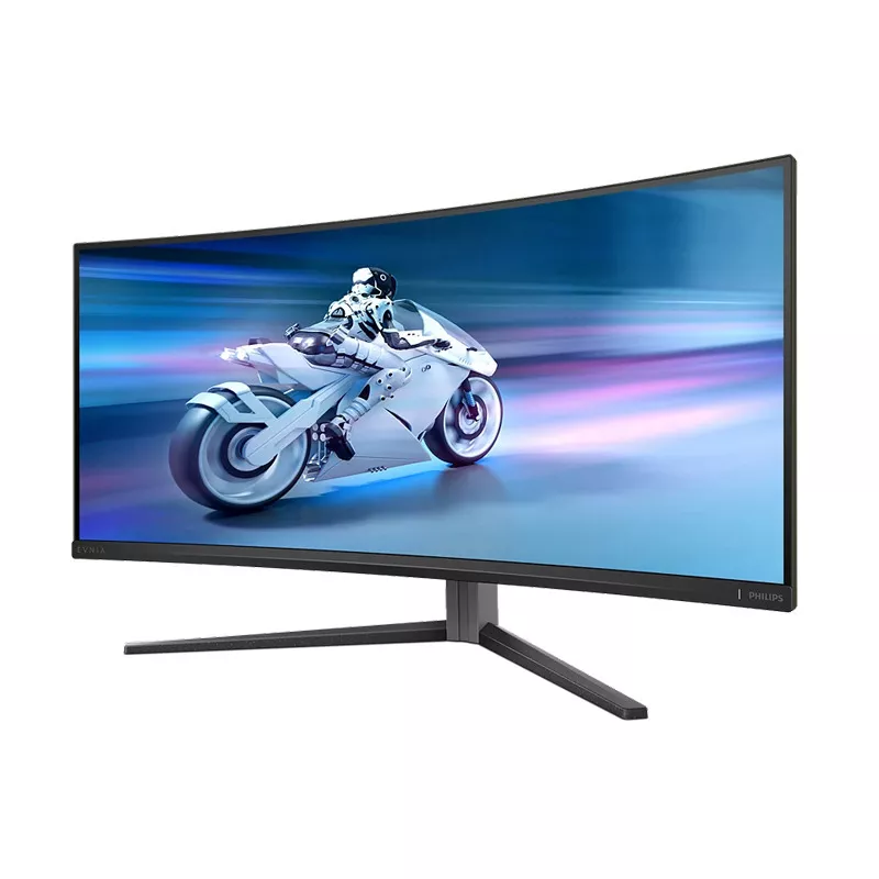 PHILIPS_ 34 inča Evnia 34M2C6500/00 UWQHD 3440×1440 QD OLED 175 Hz zakrivljeni gaming monitor