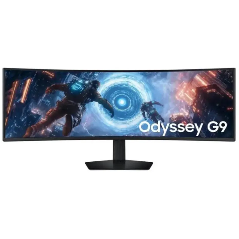 Monitor 49″ SAMSUNG LS49FG910EUXEN VA 5120×1440/144Hz/1ms/2xHDMI/DP/USB/zakrivlj