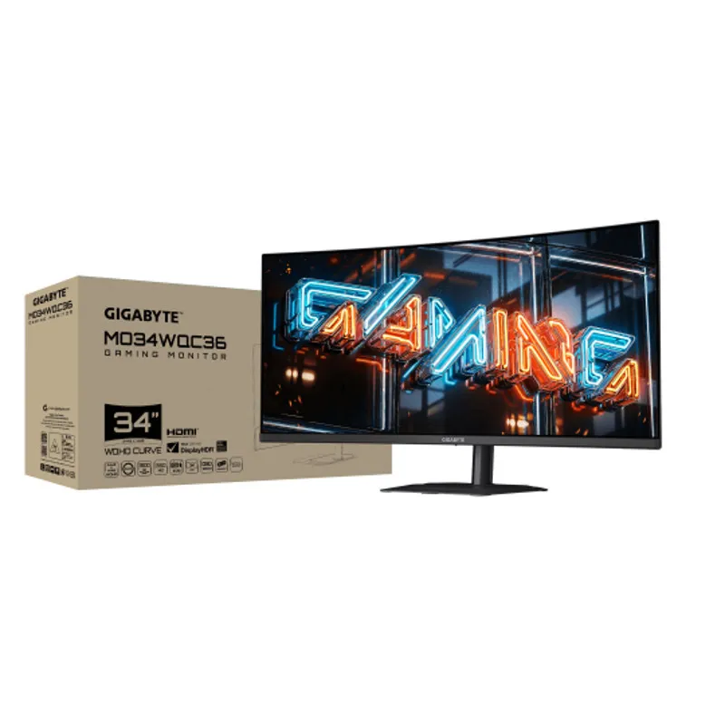 34″ 360Hz WQHD 3440×1440 OLED, KVM, VESA DisplayHDR True Black 500, ClearMR 18000, Advanced ObsidianShield film, Full-Bandwidth HDMI 2.1 (48 Gbps), AMD FreeSync Premium Pro