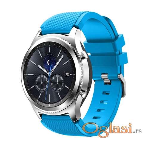 Nebo plava narukvica Galaxy Watch 9 8 7 6 5 4 3 46mm Huawei Watch GT6 GT5 GT7 22mm i 20mm