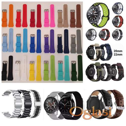 Narukvice Galaxy Watch Ultra 9 8 7 3 4 5 6 Huawei Watch GT6 GT7 22mm 20mm