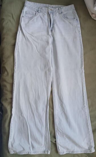 Cropp baggy duboke siroke svetlo teksas farmerke