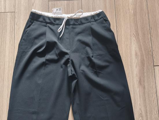 ZARA CRNE PANTALONE, Vel.L***NOVO