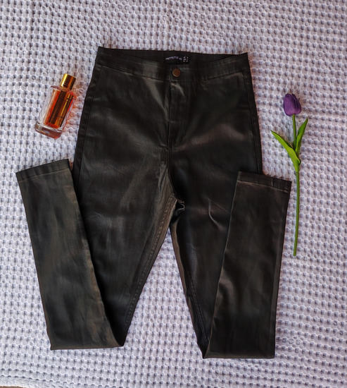PLT original nove LUX kožne viskoza pantalone XS S
