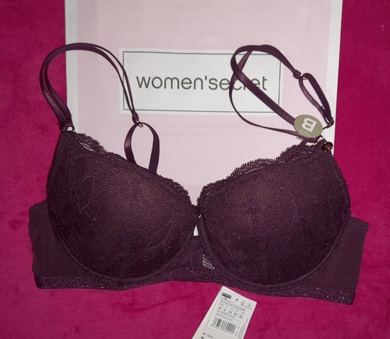 WS bordo cipka u obimu sjajne niti 80B NOVO!%