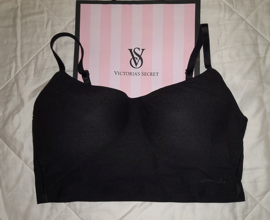 VS pink crni top forma bez žice 75B/75A/70C/70D%