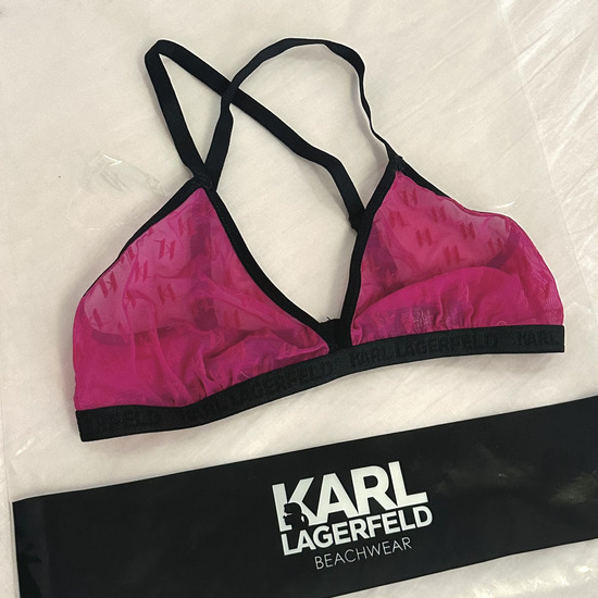 Karl Lagerfeld logo grudnjak / nov