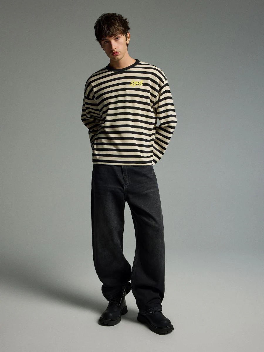 Baggy fit farmerke