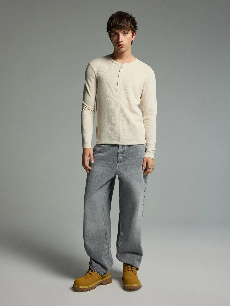 Baggy fit farmerke