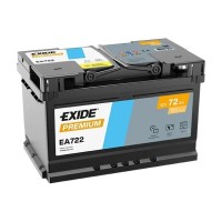 EXIDE PREMIUM 12V 72Ah D+