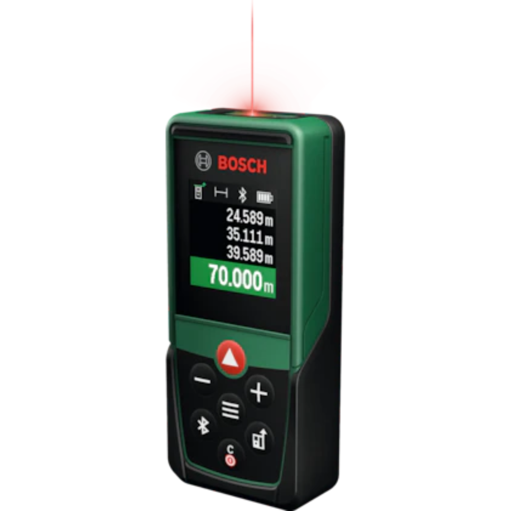 Bosch – Digitalni laserski daljinomer PLM70-23C, 2x LR03/AAA baterije i torbica za nošenje – 0603672R00