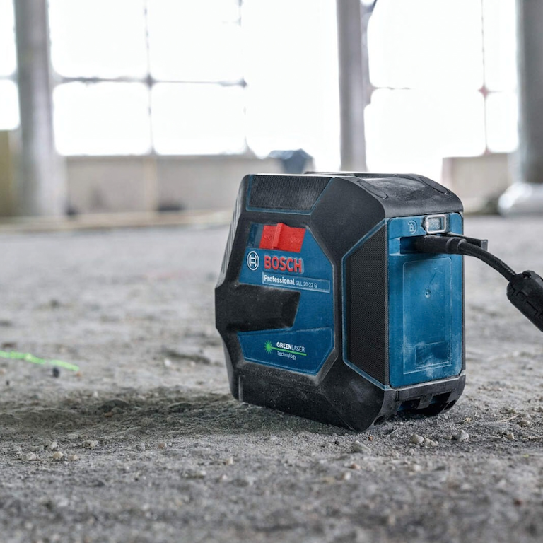 Bosch – Linijski laser 20m domet sa stativom BA 3,7V 3,0Ah XL GLL 20-22 G – 0601065602