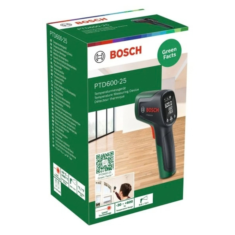 Bosch – PTD 600-25 termodetektor, 2 × LR03/AAA baterije, u kutiji – 0603683300