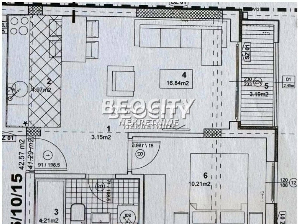 Dvosoban stan, Novi Sad – Telep | Prodaja · 47m² · 127.000€