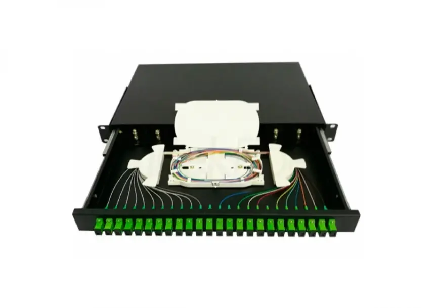 Optički patch panel ExeLink sa conectora 24 SC/APC za rek orman