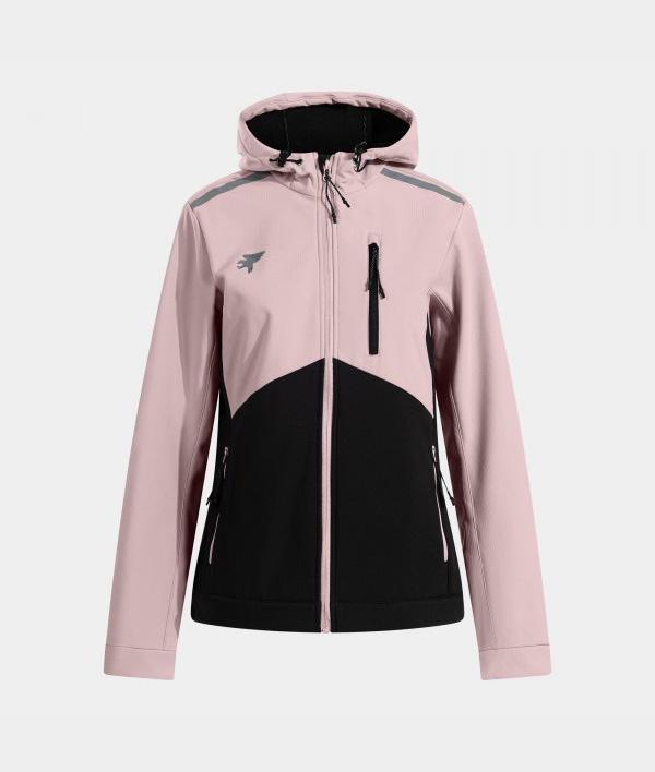 Dámska softshell bunda EXPLORER SOFT SHELL ružová XL