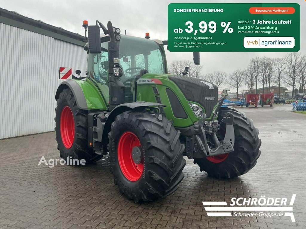 Fendt 724 S4 PROFI PLUS | RTK traktor točkaš