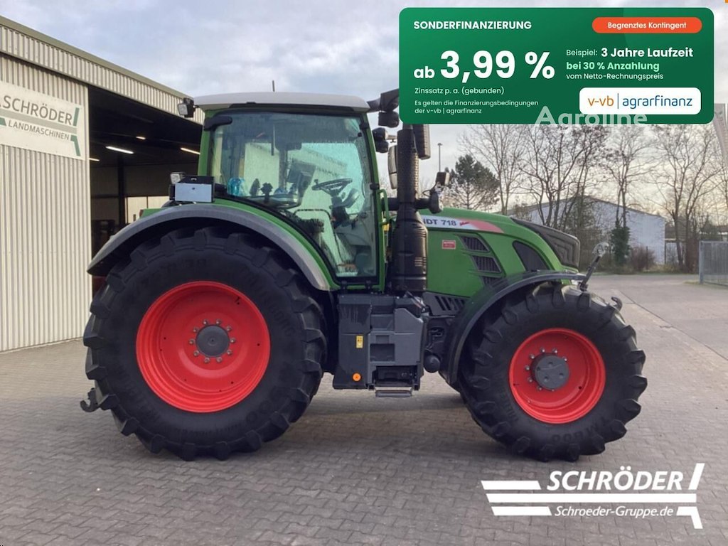 Fendt 718 S4 PROFI PLUS | RTK traktor točkaš