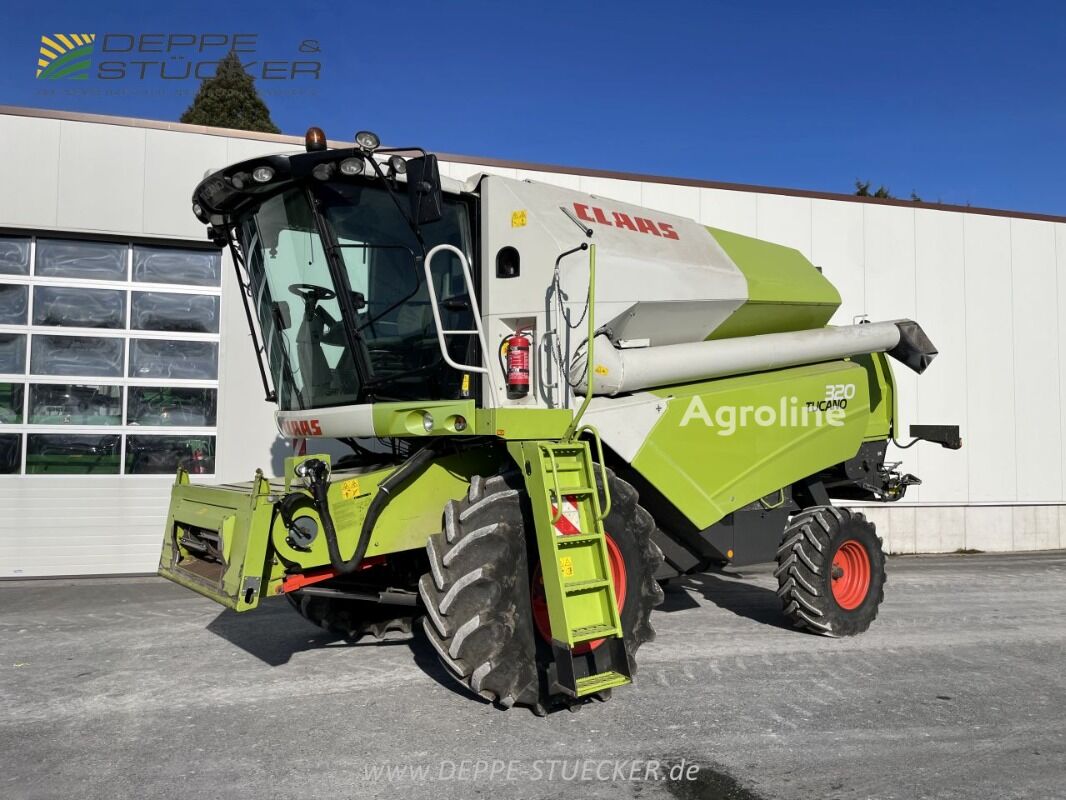 Claas Tucano 320 mit C490 kombajn za žito