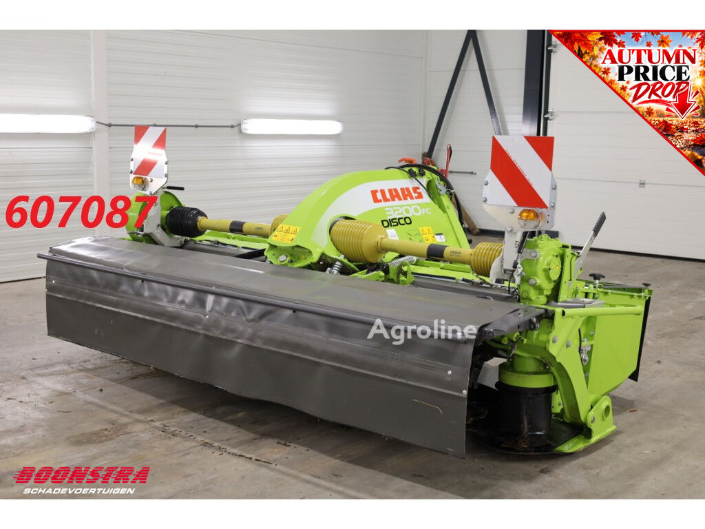 Claas Disco 3200 FC Profil Frontmaaier roto-kosačica s gnječilom