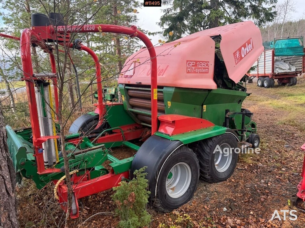 Orkel 1260 balirka za okrugle bale