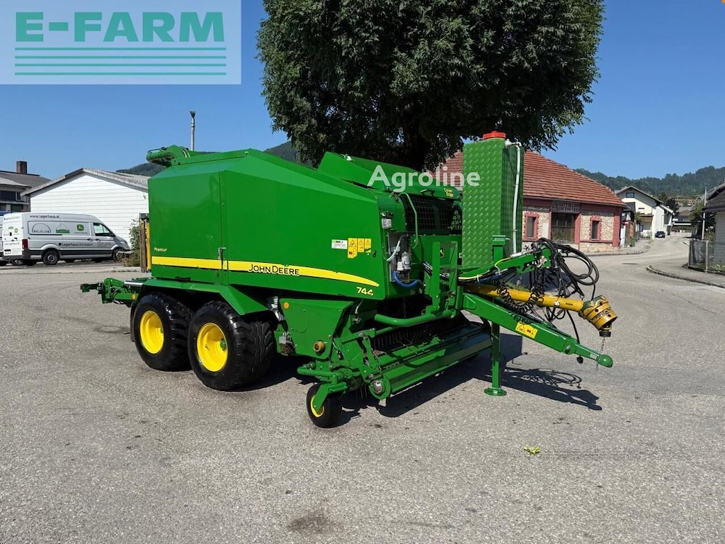 John Deere rundballenpresse 744 balirka za četvrtaste bale