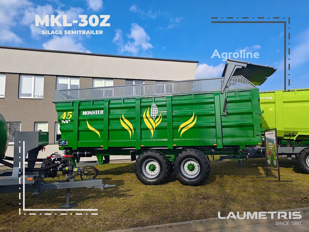 Nova Laumetris Silagewagen / Silage trailer / Remorque d'ensilage 40 m³ traktorska prikolica