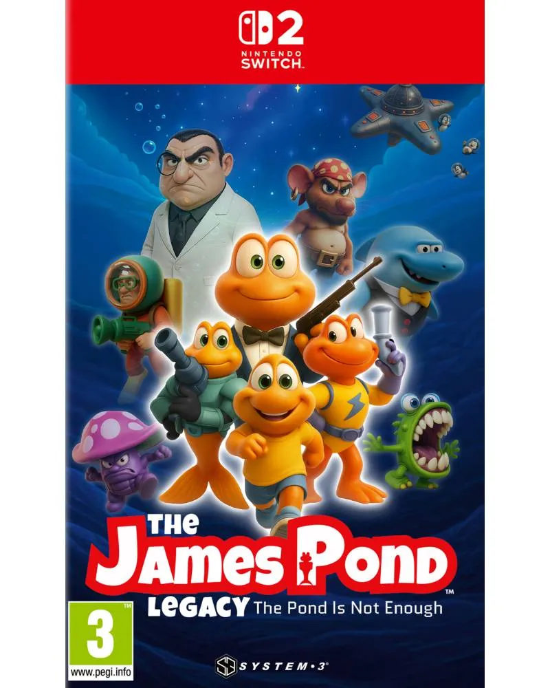 Switch 2 The James Pond Legacy - The Pond is not Enough