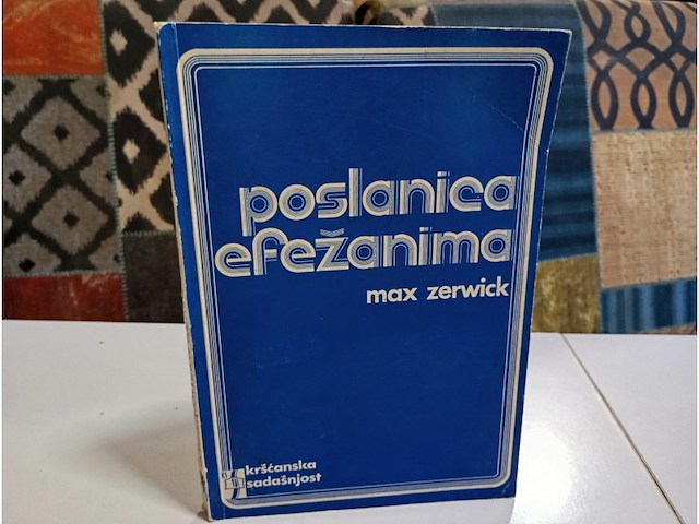 Poslanica Efežanima  Max Zerwick