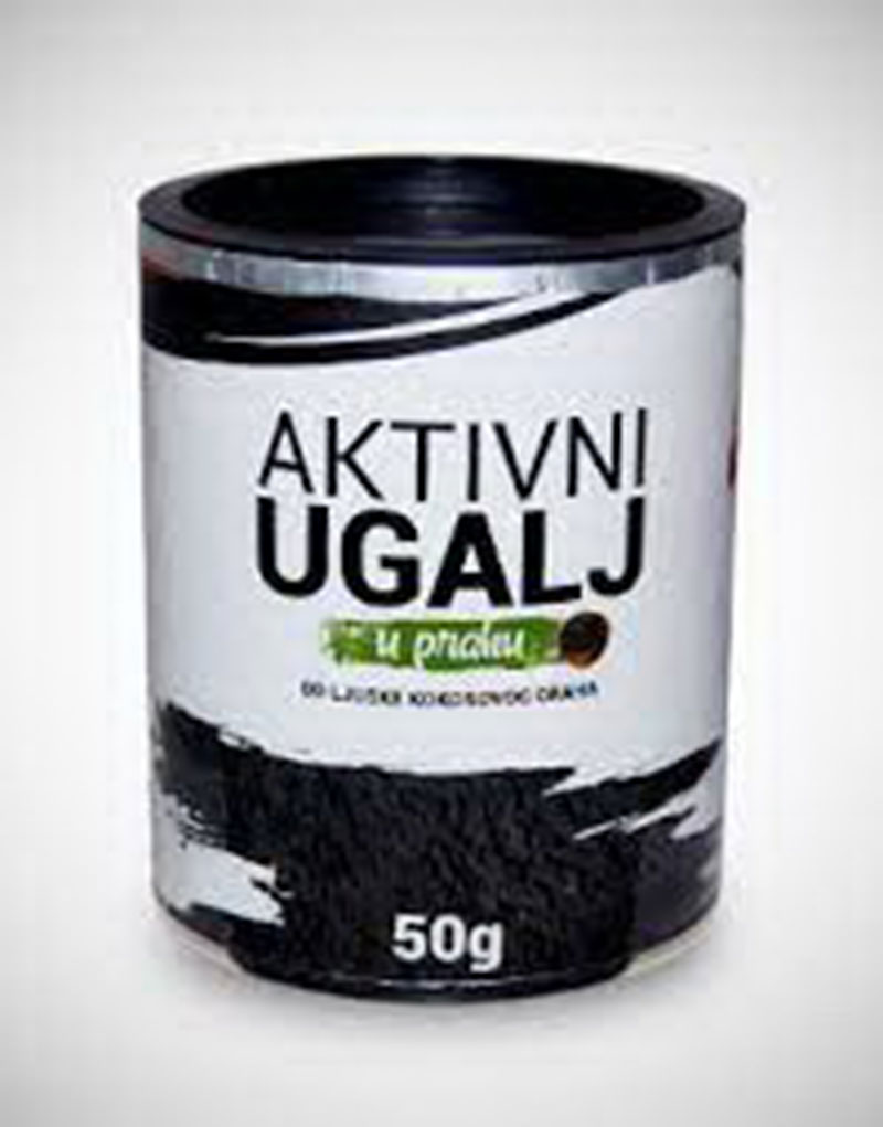 AKTIVNI UGALJ U PRAHU 50gr. TOP FOOD