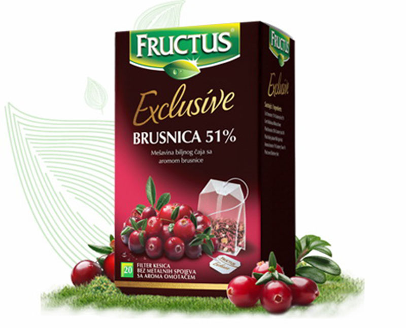 FRUCTUS FILTER CAJ BRUSNICA 51 %
