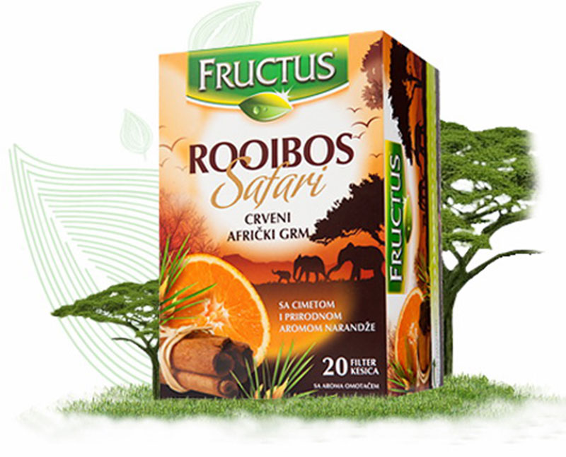 FRUCTUS ROOIBOS FILTER CAJ