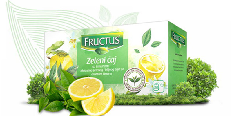 FRUCTUS ZELENI CAJ SA LIMUNOM