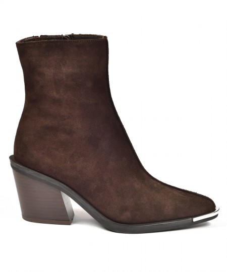 NOA NOIR ŽENSKE KOŽNE KRATKE ČIZME 1158-06 AW26