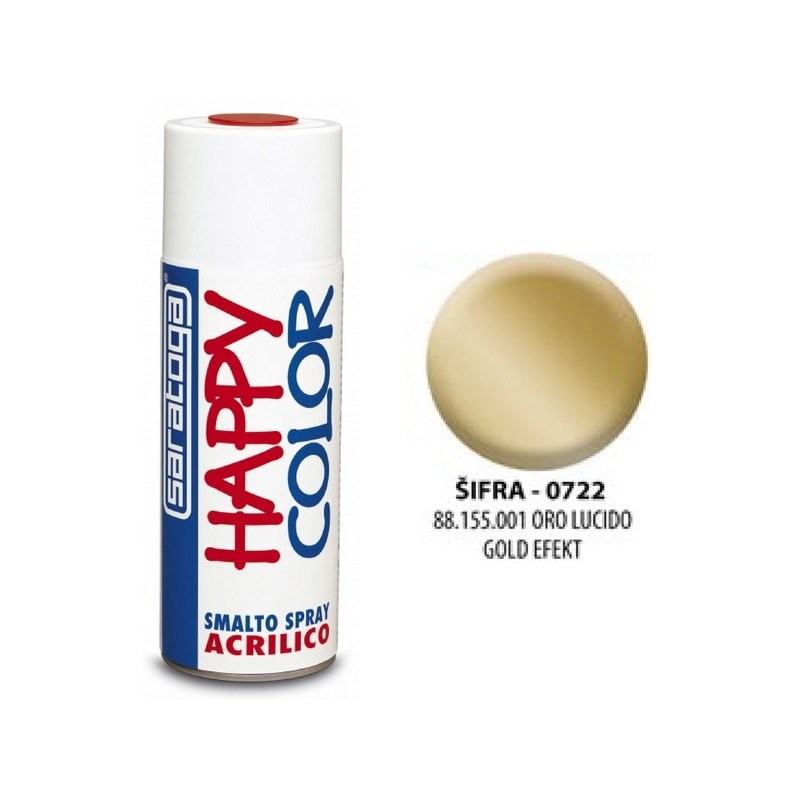 Happy sprej GOLD EFEKT 155.001