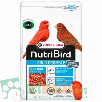Nutri Bird: Jajčana hrana za ptice sa crvenim perjem Gold Crumble Red Factor Birds