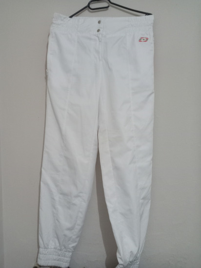 Original LOTTO Vintage bela trenerka - KAO NOVA!