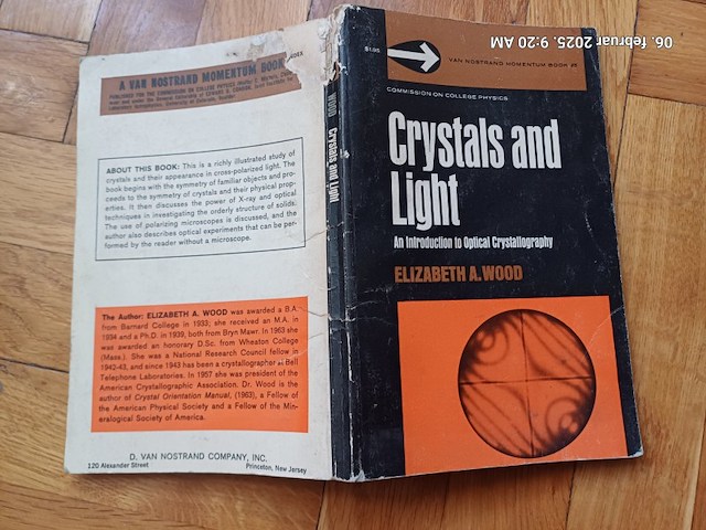 ELIZABETH A, WOOD, CRYSTALS AND LIGHT