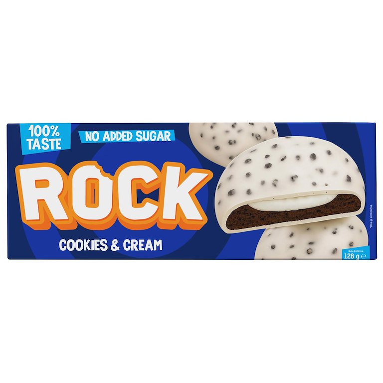 Keks Cookies Cream 128g Rock