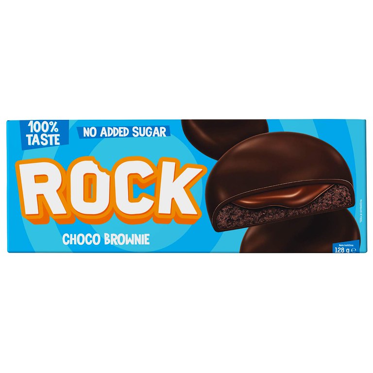 Keks Brownie 128g Rock
