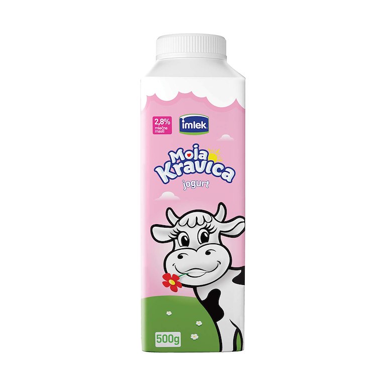 Jogurt natur 2,8%mm 500ml Moja Kravica