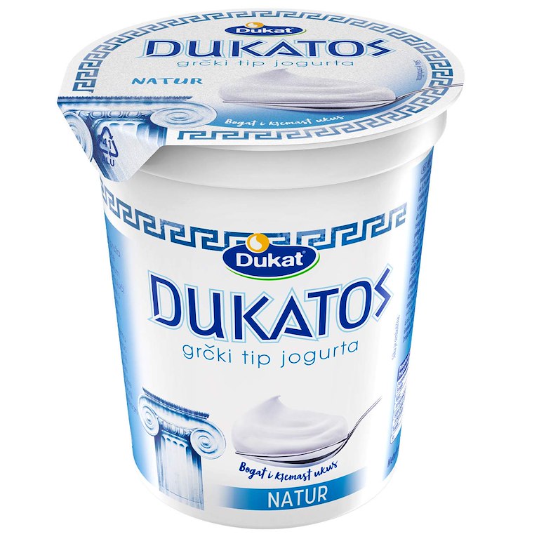 Jogurt natur 400g Dukatos
