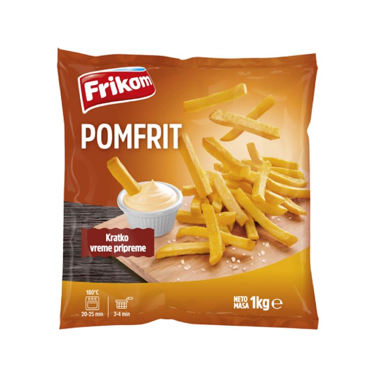 Pomfrit smrznut 1kg Frikom