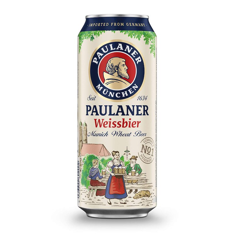 Paulaner pivo pšenicno svetlo 0,5l