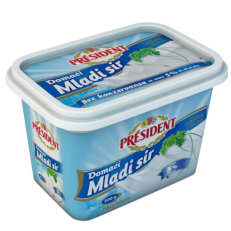 Sir domaći mladi 250g President